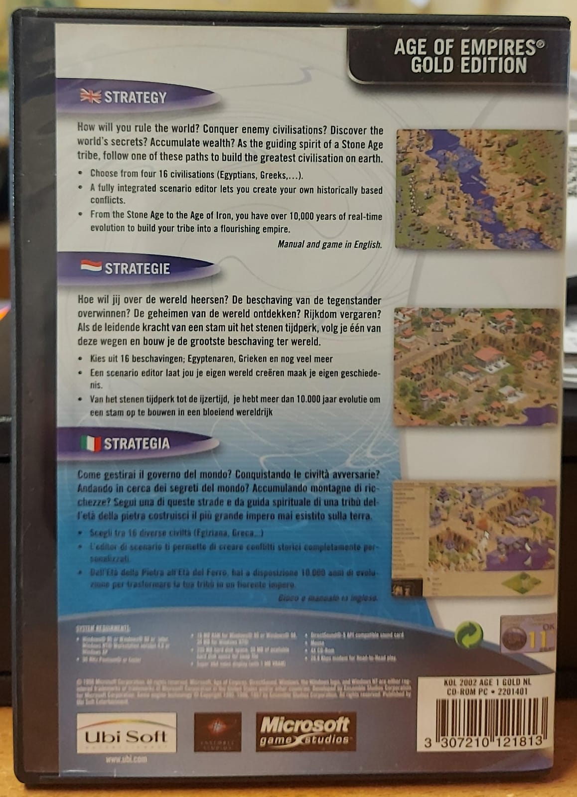 AGE OF EMPIRES GOLD EDITION