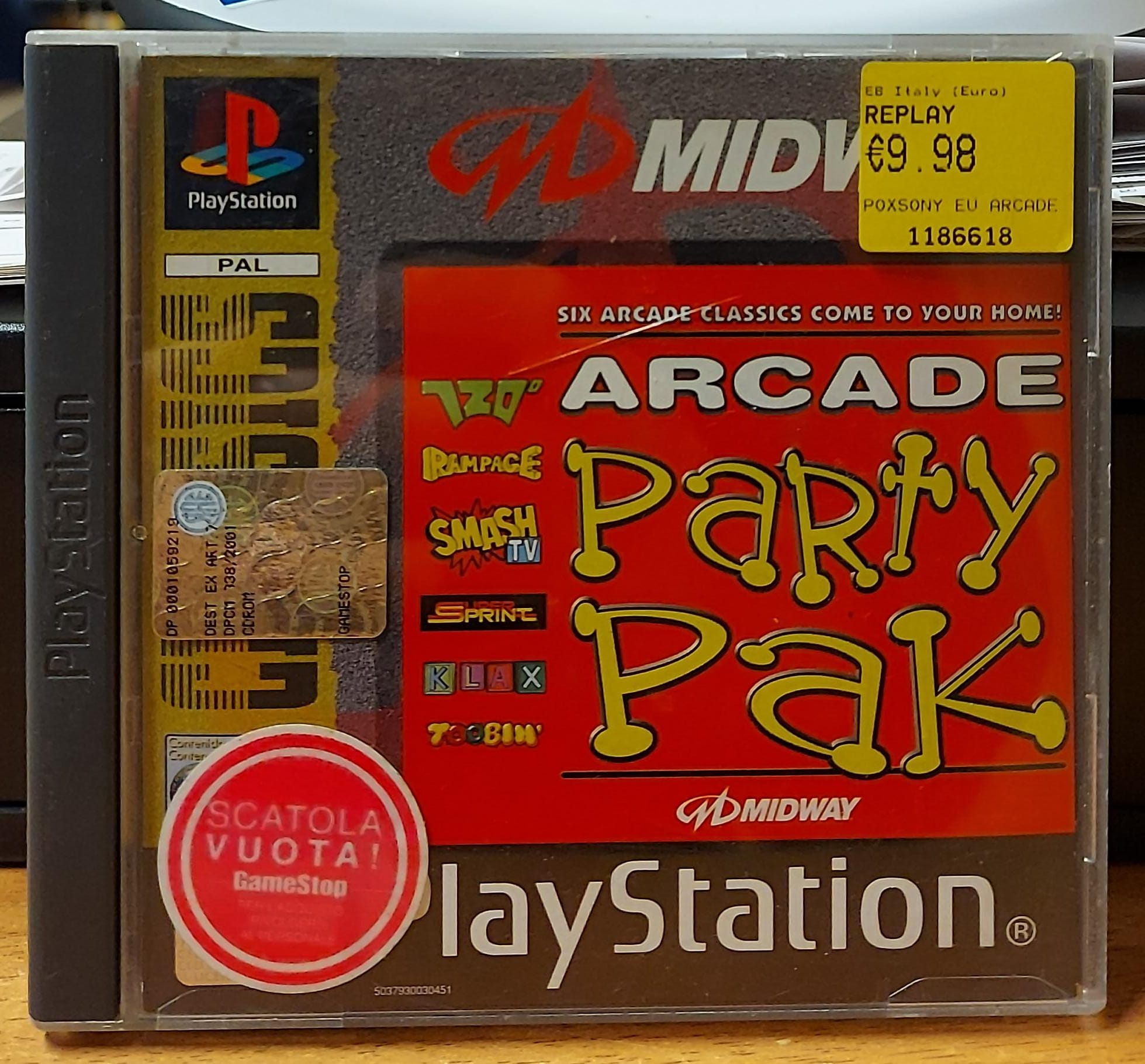 ARCADE PARTY PAK – VIDEOGIOCHI USATI