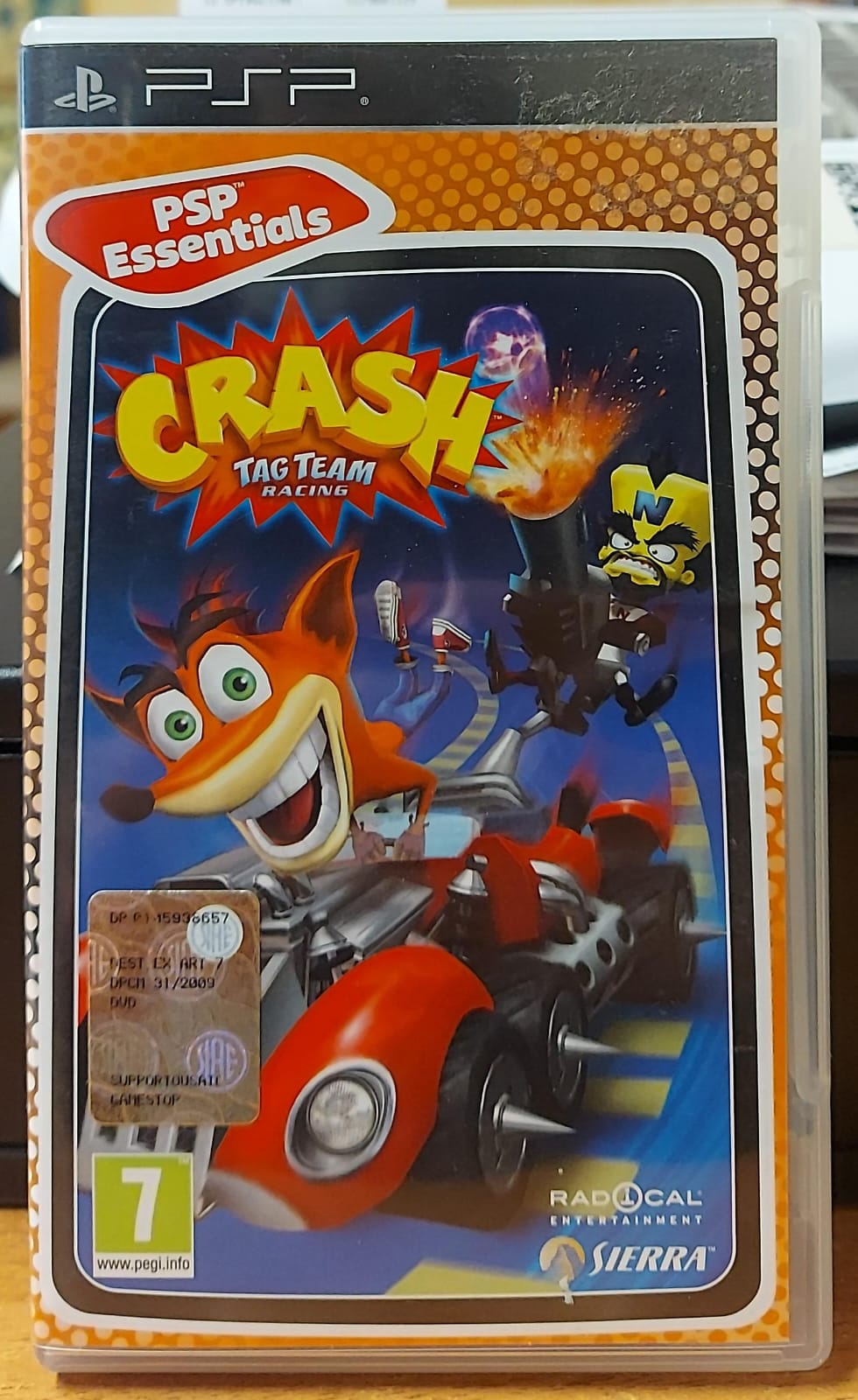 CRASH TAG TEAM RACING - PSP ESSENTIALS - LINGUA INGLESE – VIDEOGIOCHI USATI